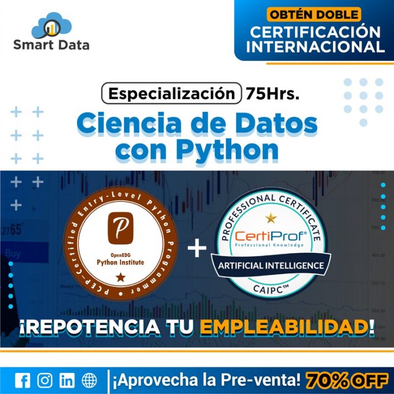 CIENCIA DE DATOS CON PYTHON – Smart Data