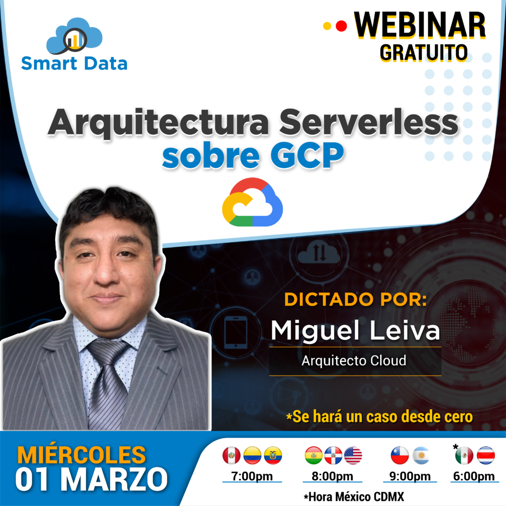 Arquitectura Serverless sobre GCP – Smart Data