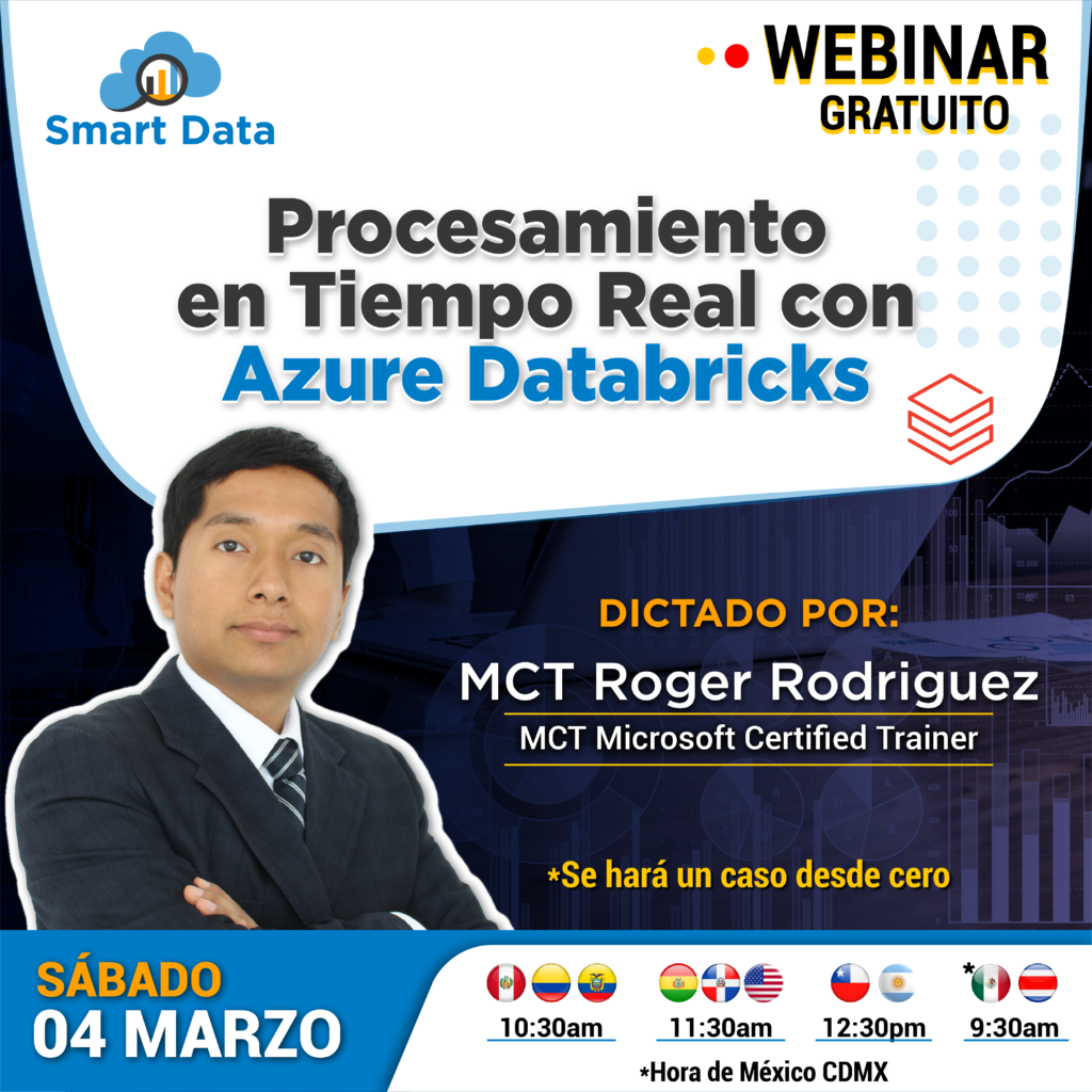 Procesamiento en tiempo real con Azure Databricks – Smart Data