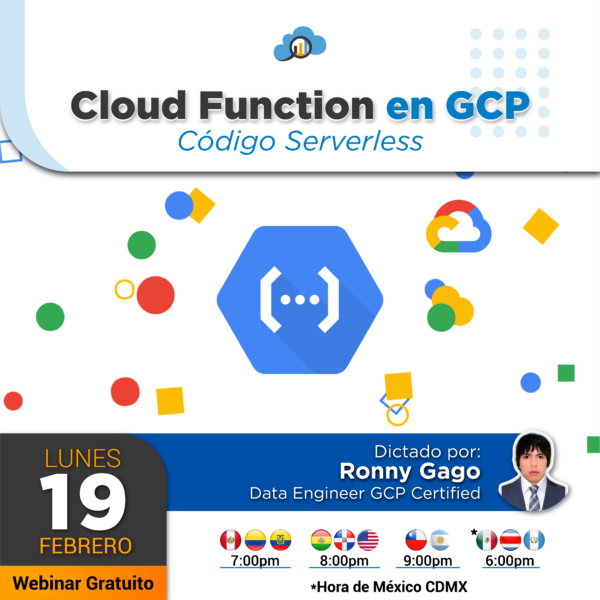 Cloud Function en GCP: Código Serverless – Smart Data
